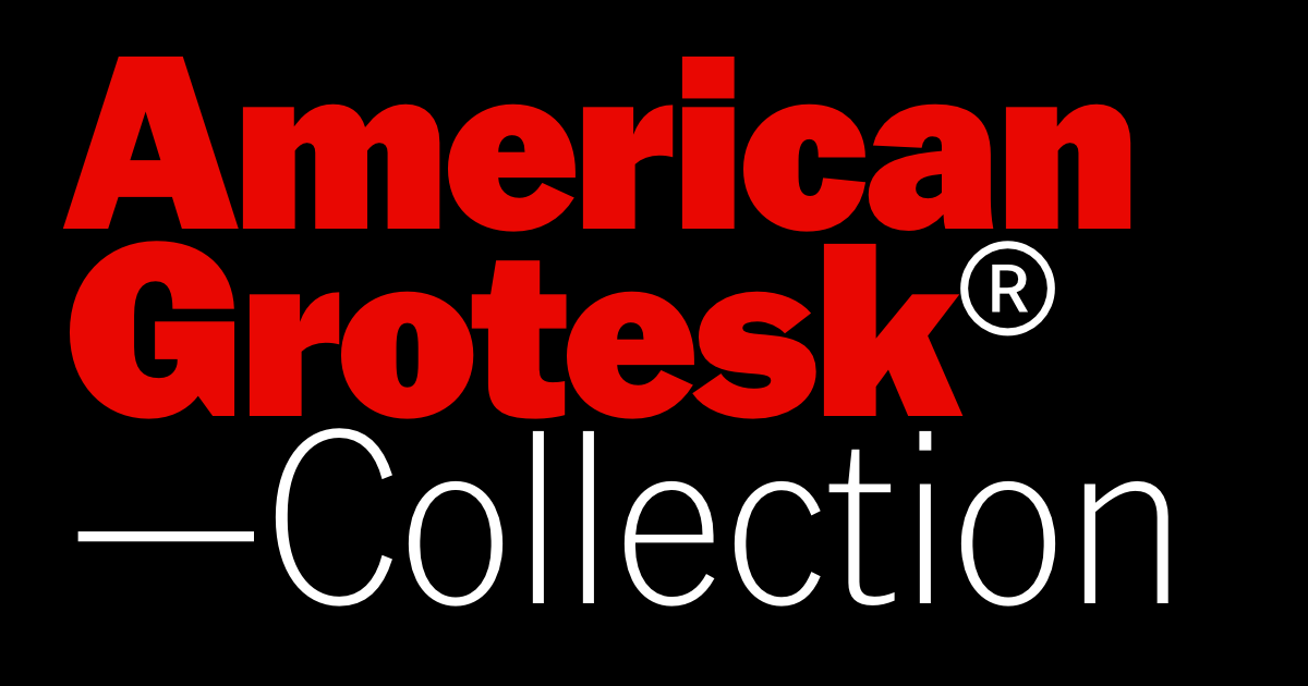 American Grotesk Collection · Klim Type Foundry