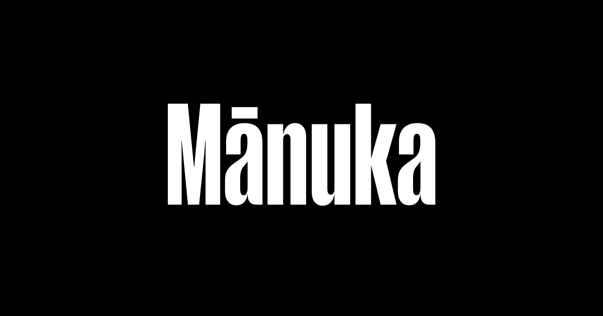 Mānuka fonts · Klim Type Foundry