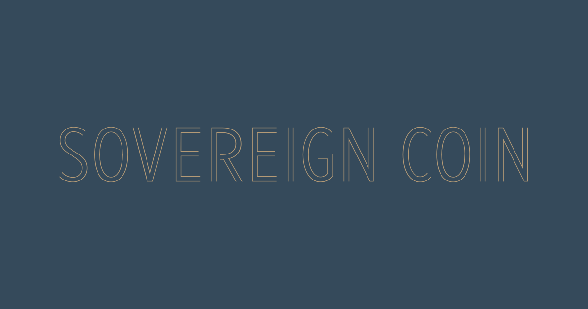 Sovereign Coin custom fonts · Klim Type Foundry