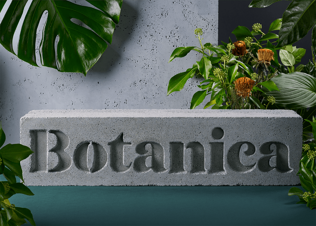 Botanica · Fonts in use · Klim Type Foundry
