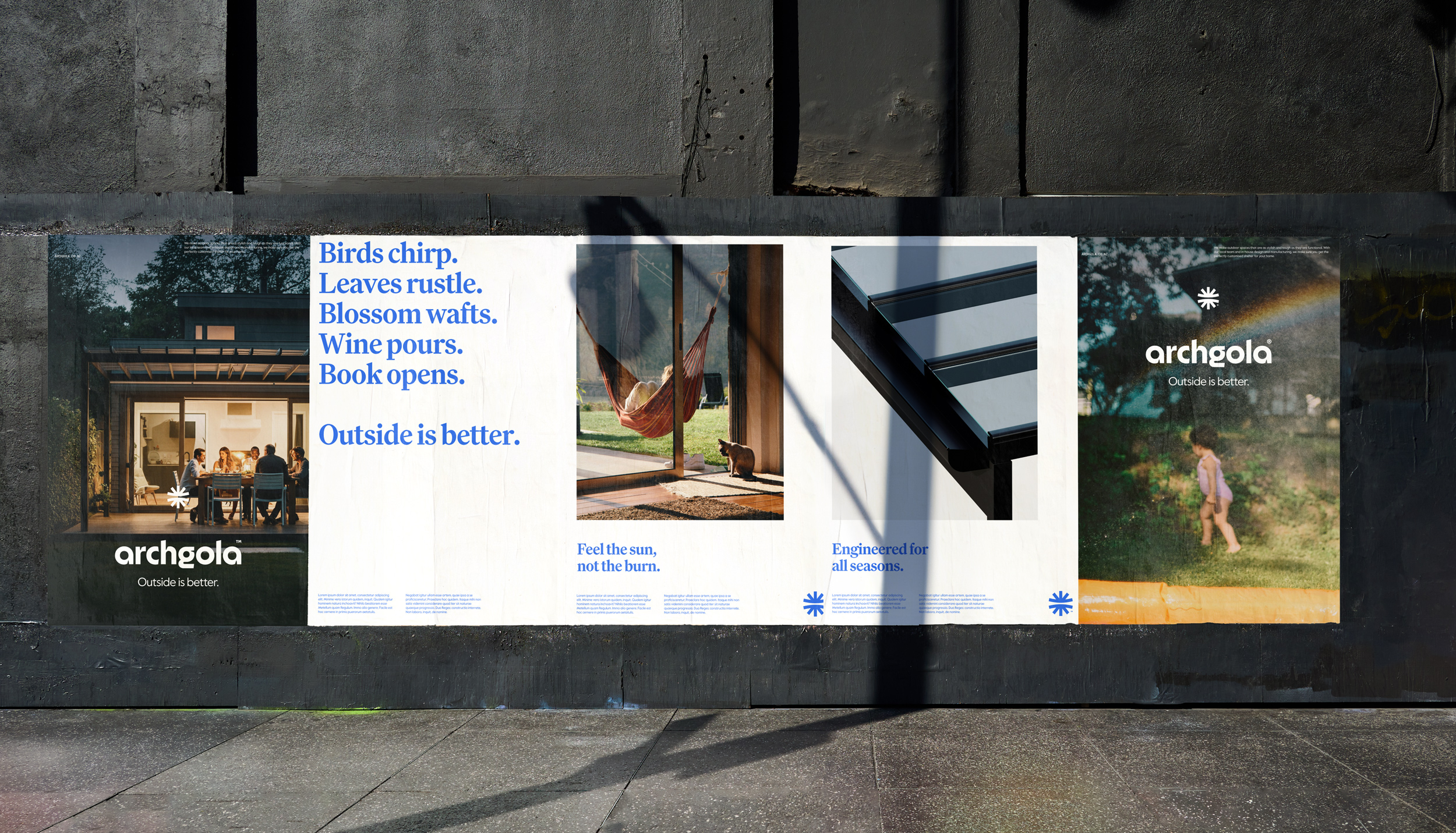 Archgola · Fonts in use · Klim Type Foundry