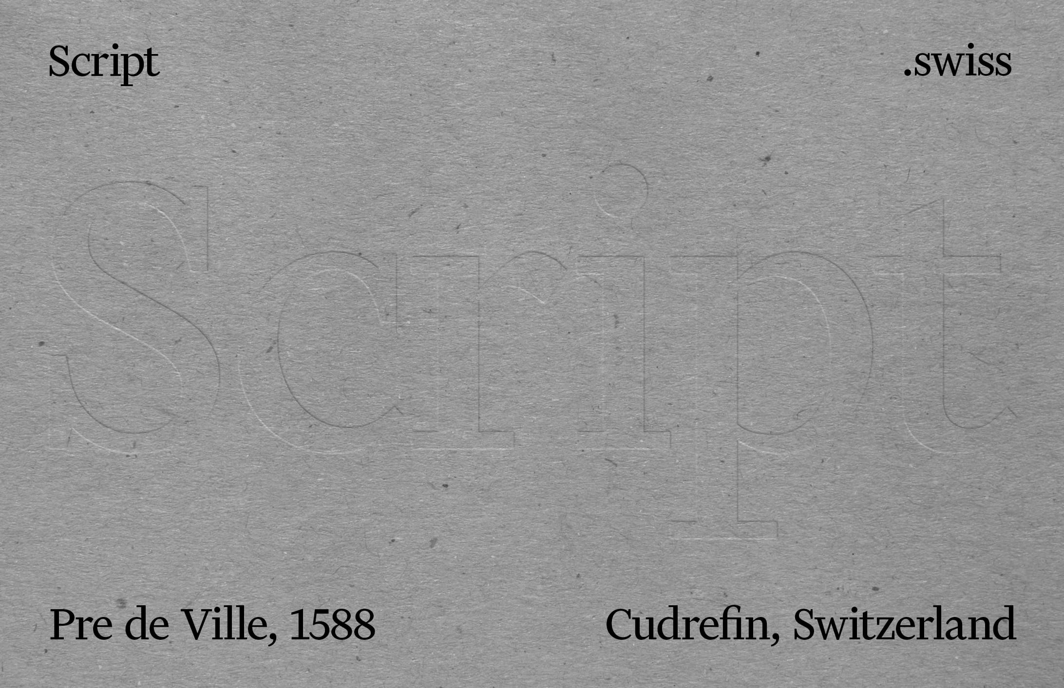 Script · Fonts in use · Klim Type Foundry