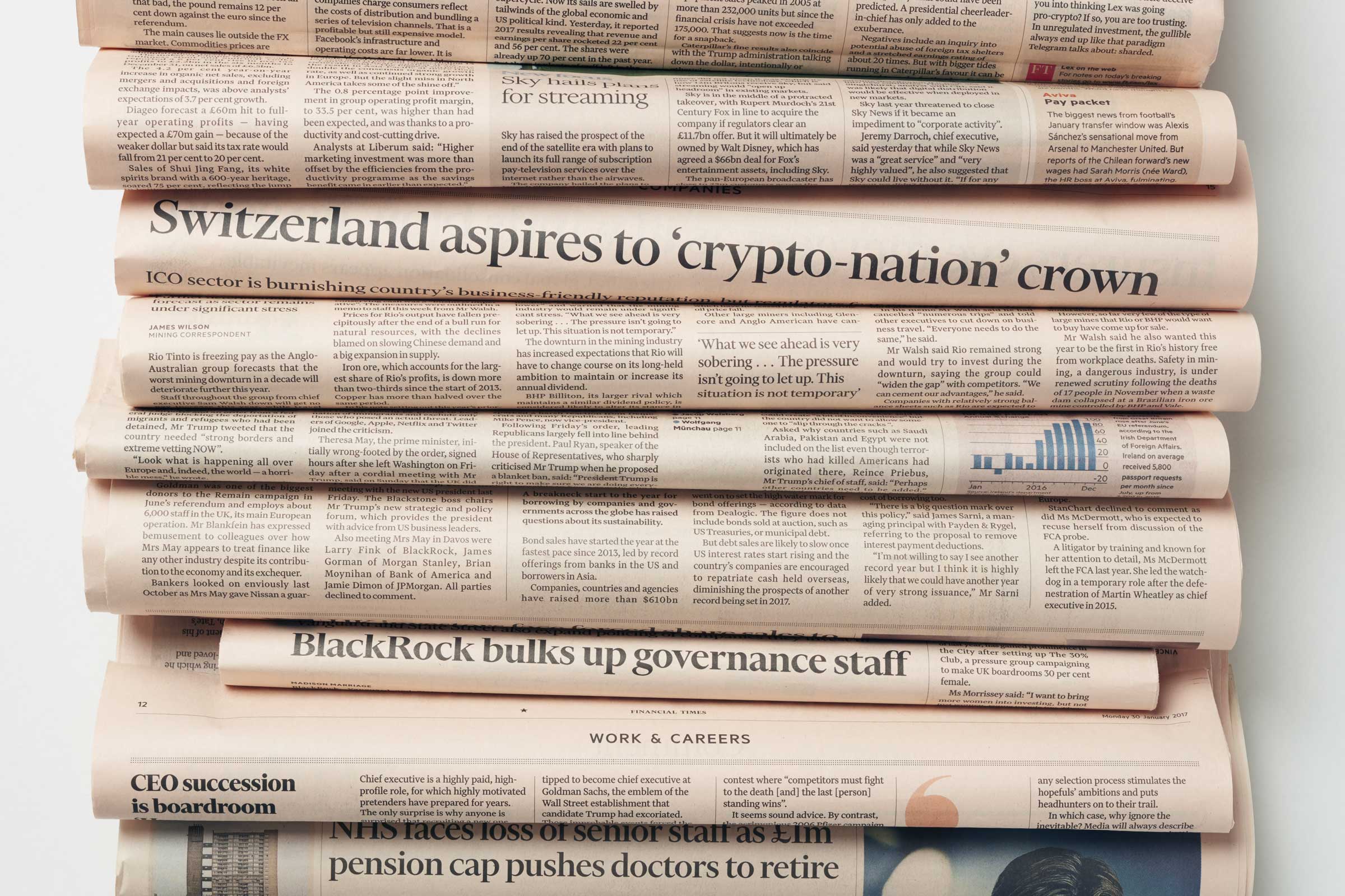 Financial Times · Fonts in use · Klim Type Foundry