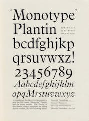 monotype imprint
