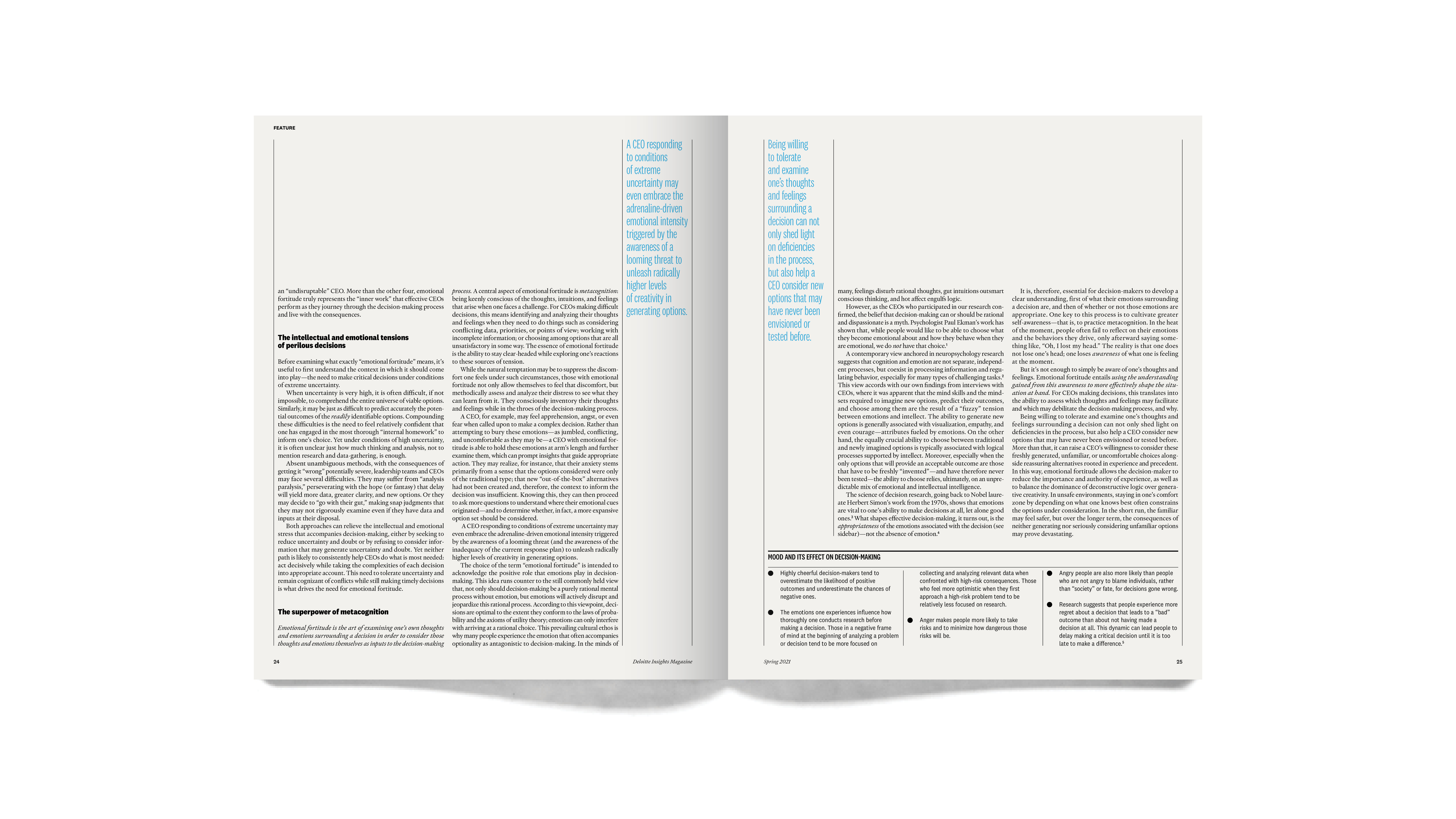 Deloitte Insights Magazine · Fonts in use · Klim Type Foundry