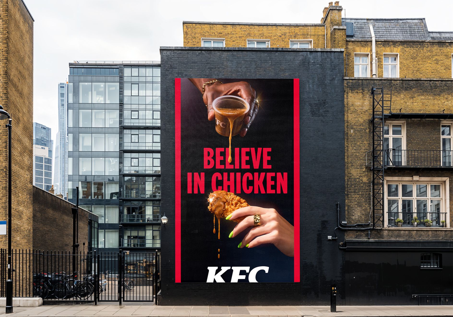 KFC Believe in Chicken · Fonts in use · Klim Type Foundry