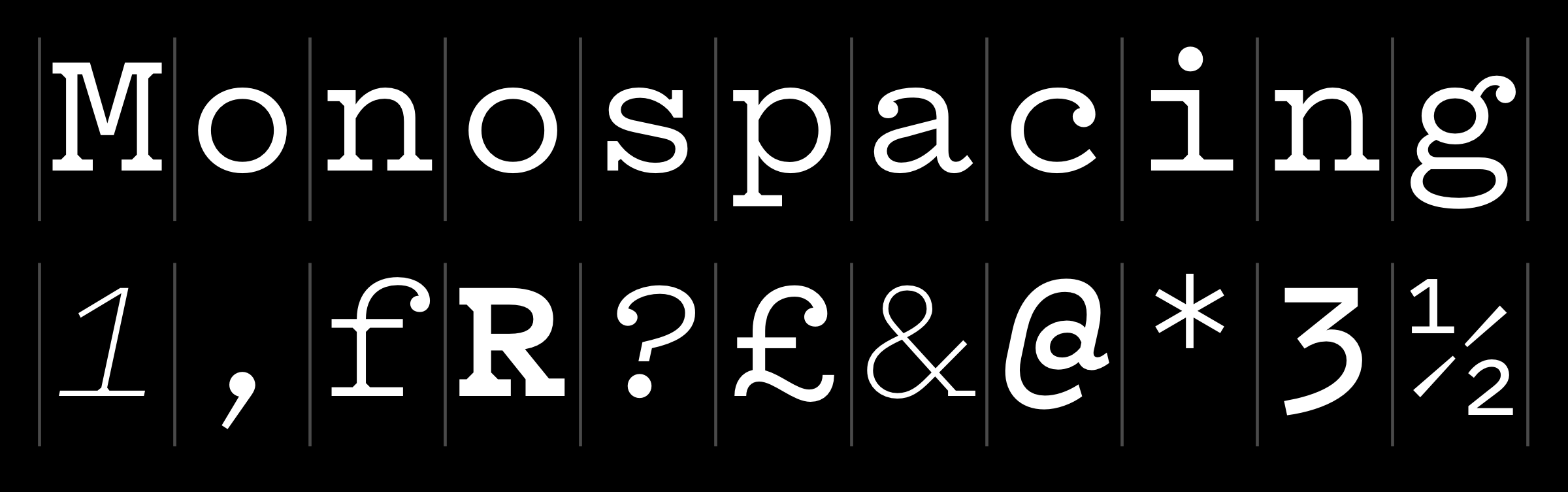 Pitch Design Information · Klim Type Foundry