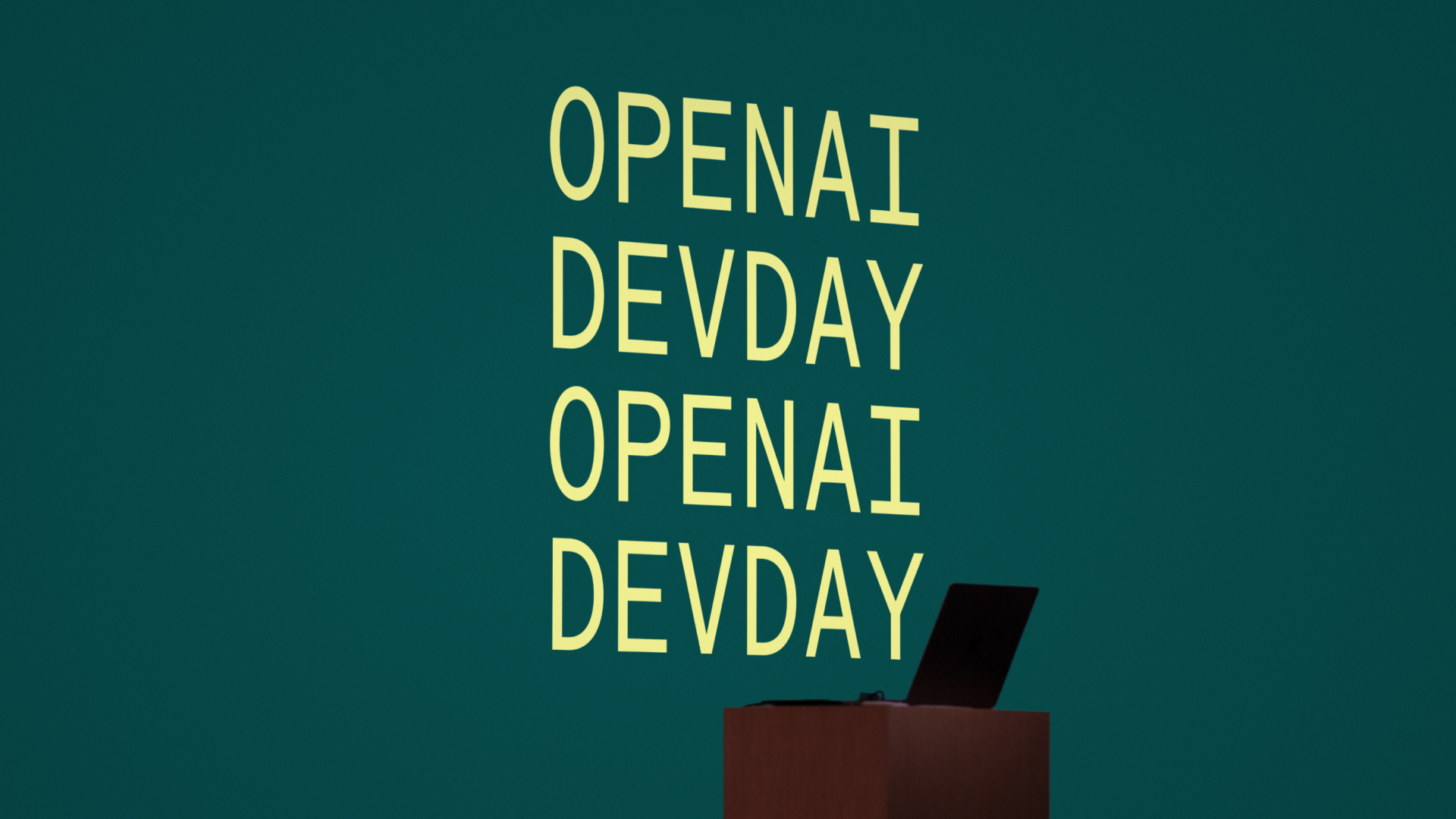 OpenAI DevDay · Fonts in use · Klim Type Foundry