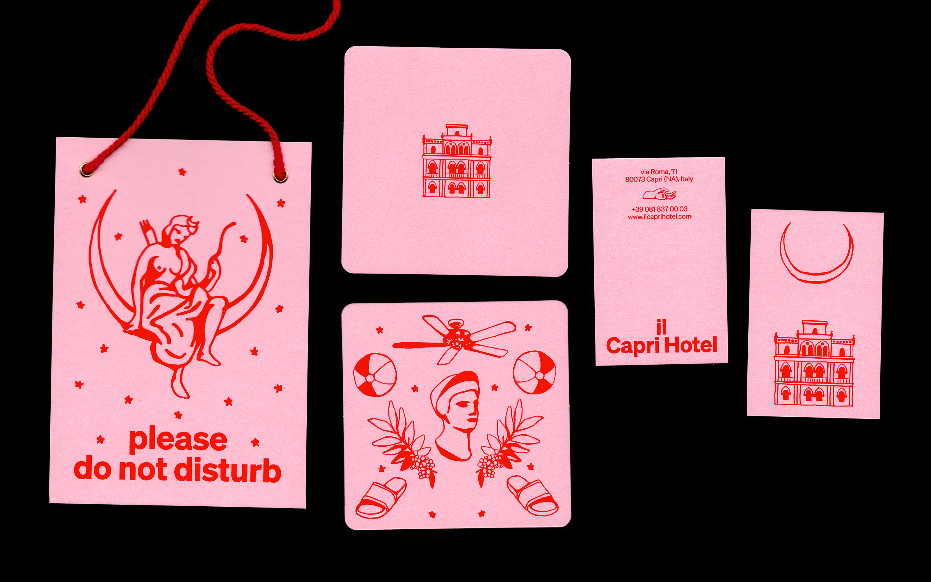 il Capri Hotel · Fonts in use · Klim Type Foundry