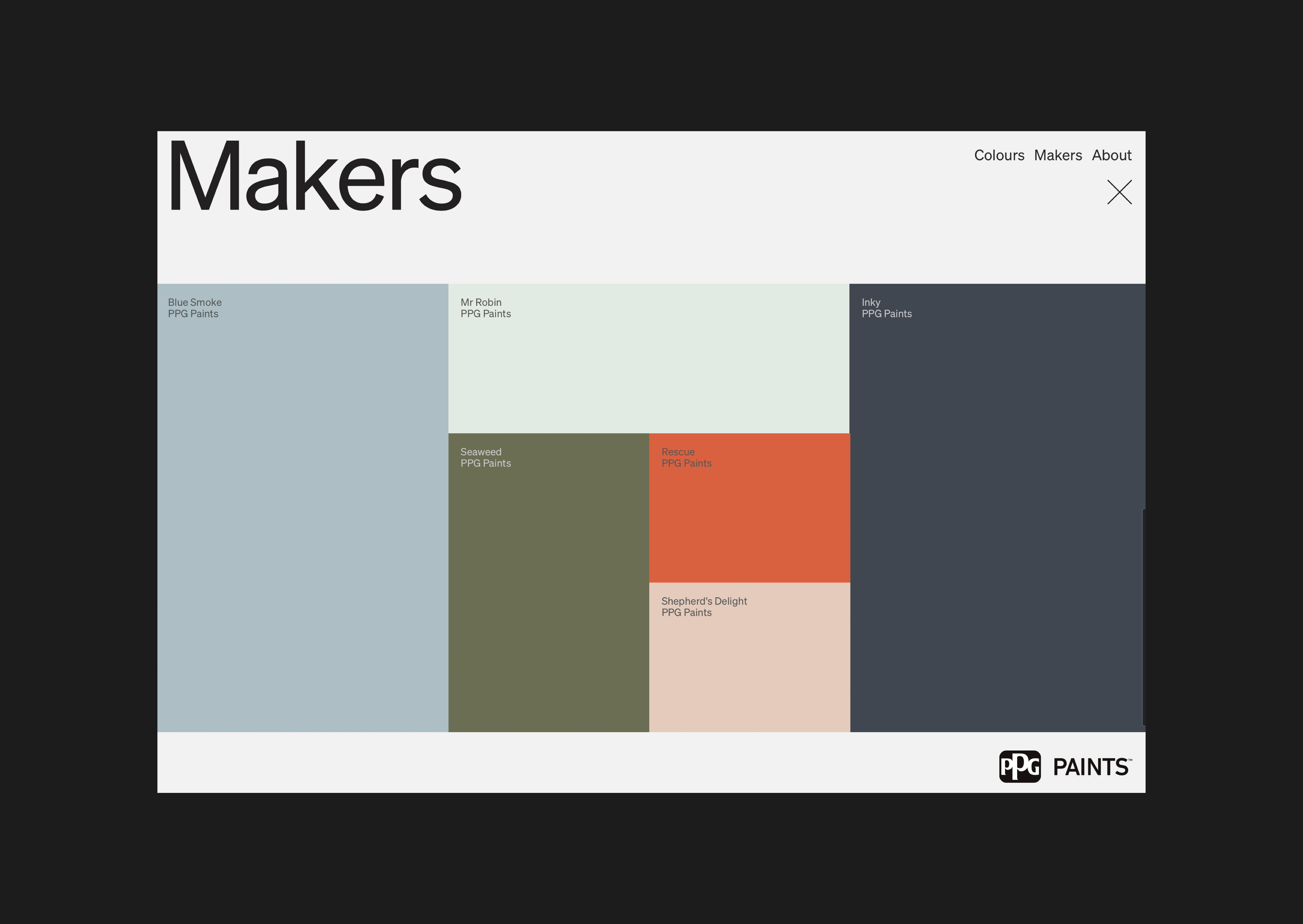 Makers · Fonts in use · Klim Type Foundry