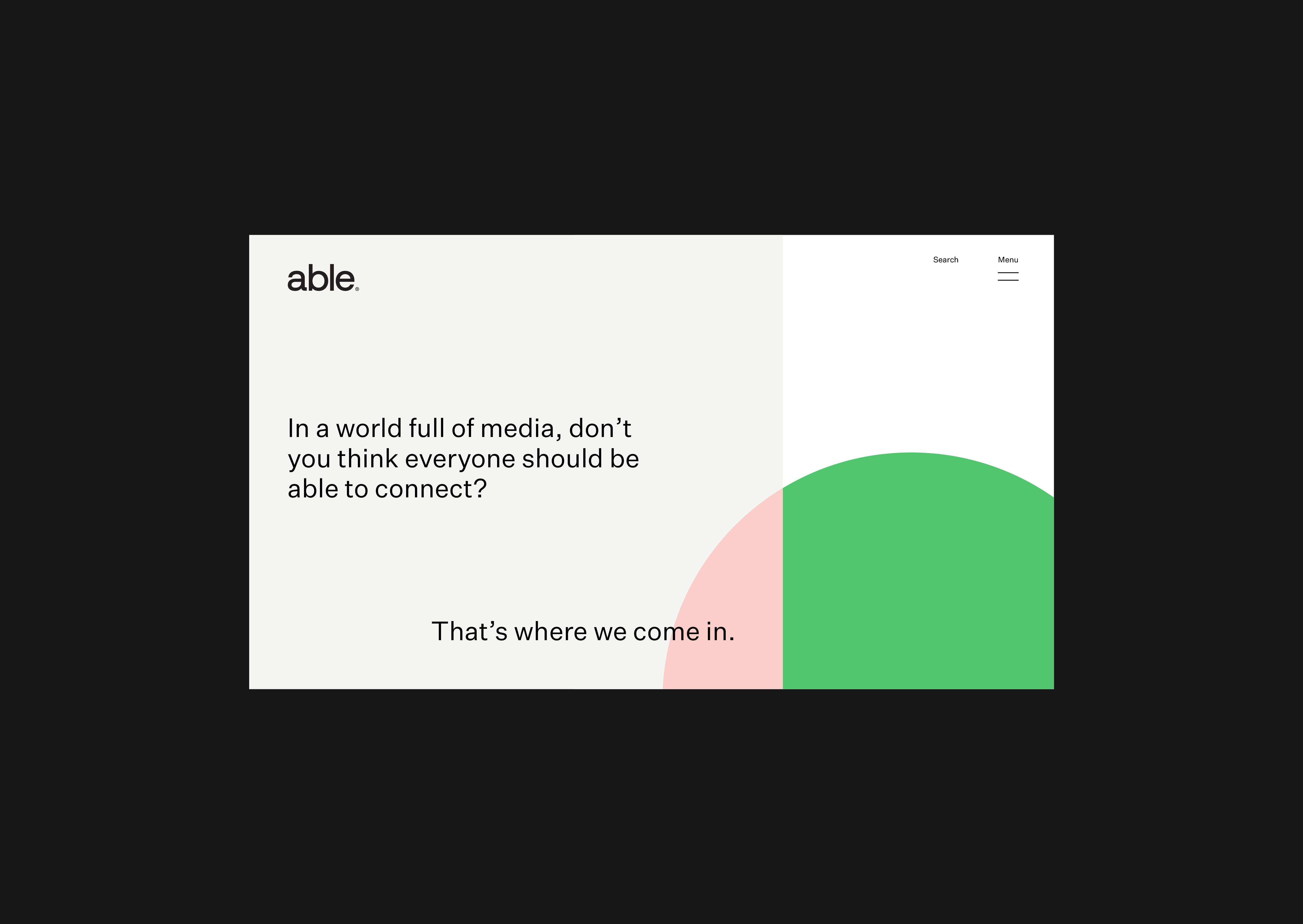 Able® · Fonts in use · Klim Type Foundry