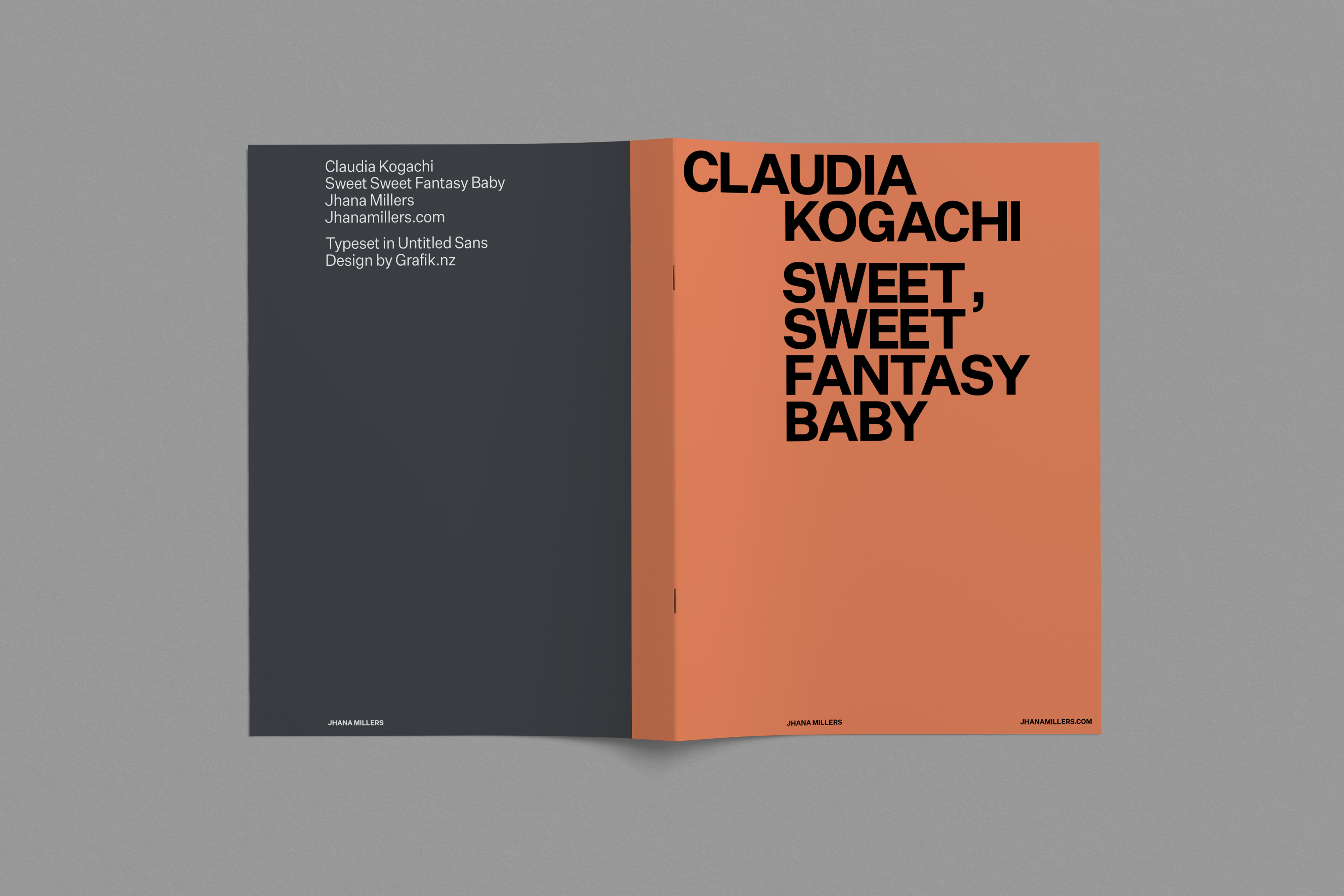 Claudia Kogachi · Fonts in use · Klim Type Foundry