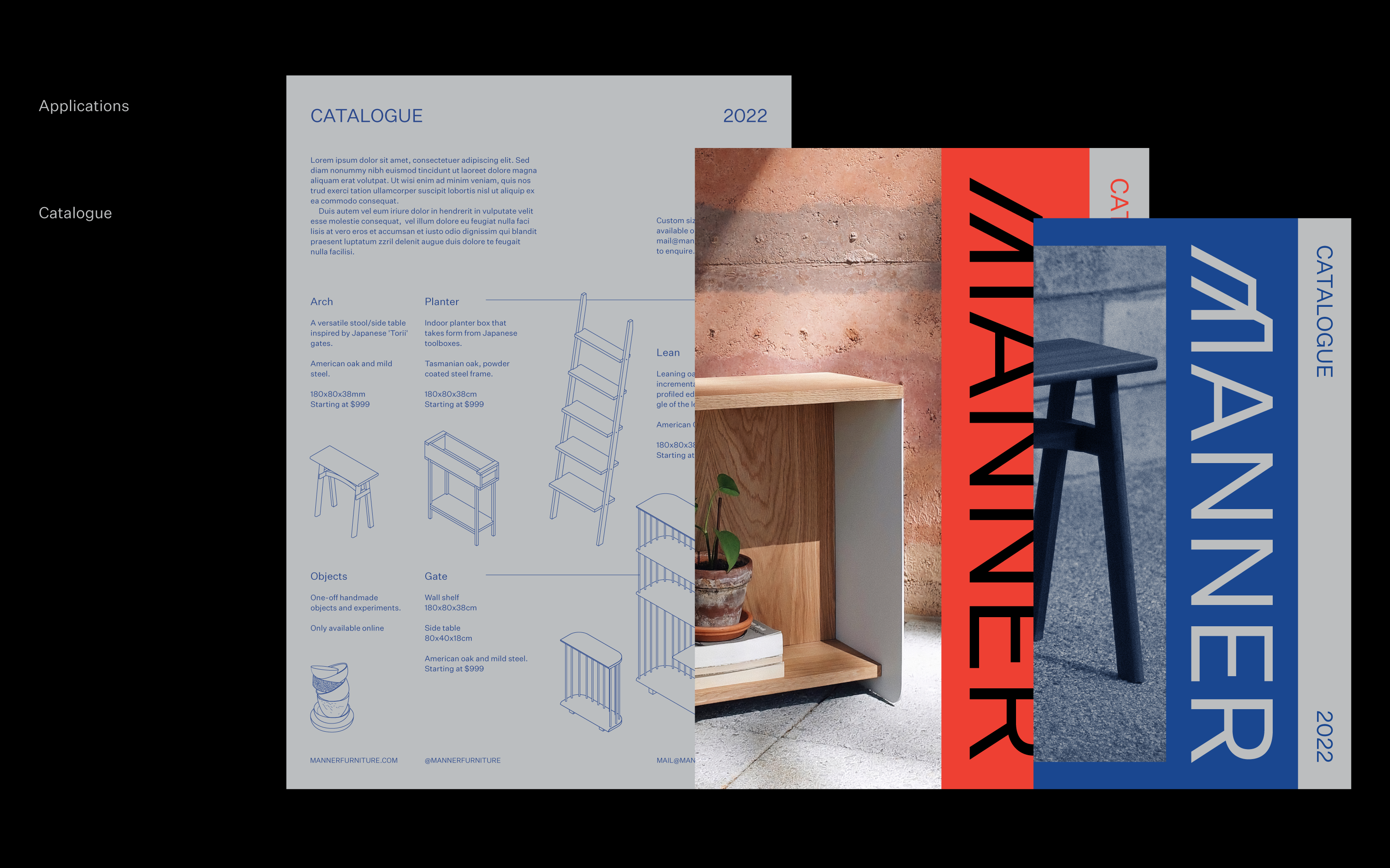 Manner · Fonts in use · Klim Type Foundry