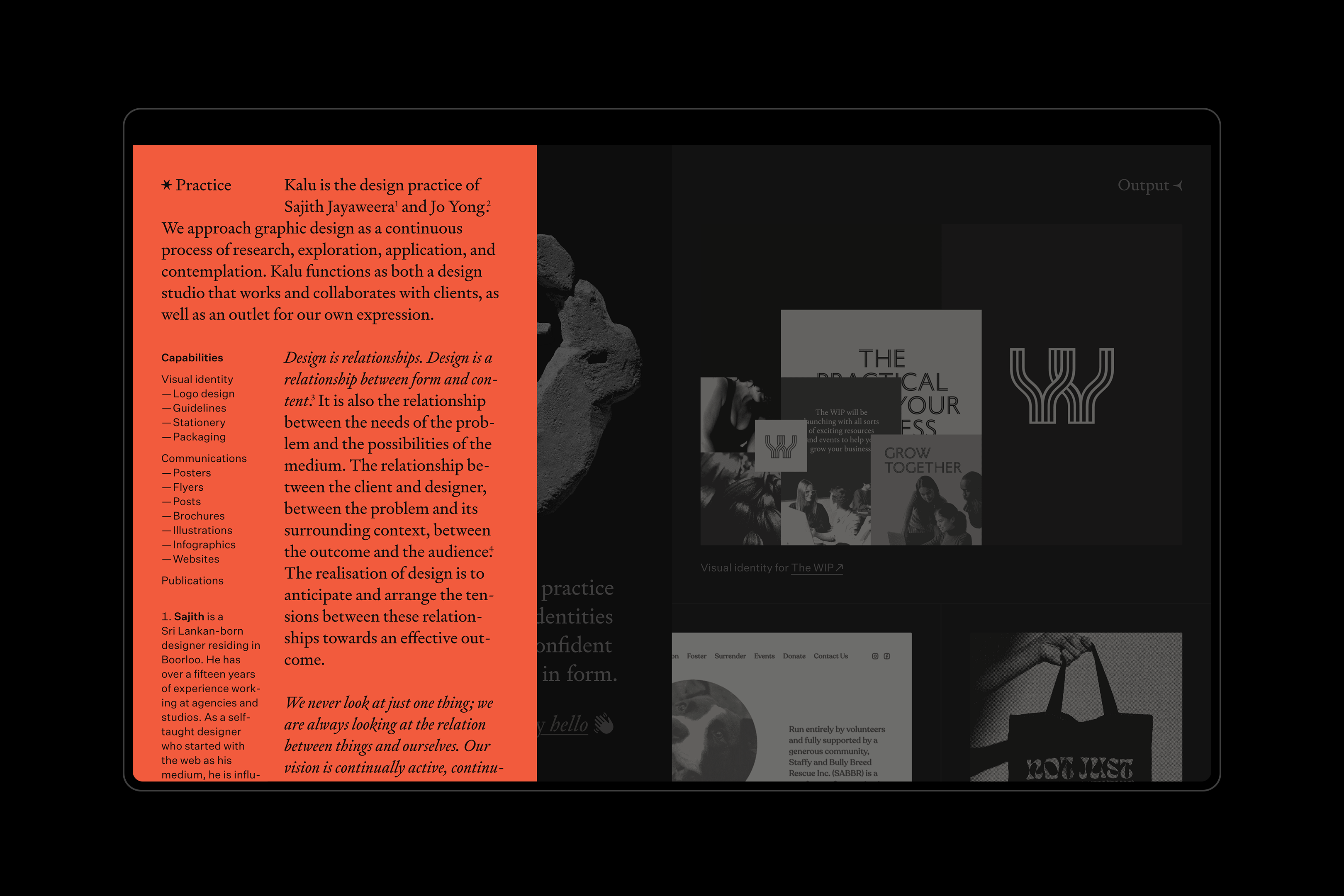 Kalu · Fonts in use · Klim Type Foundry