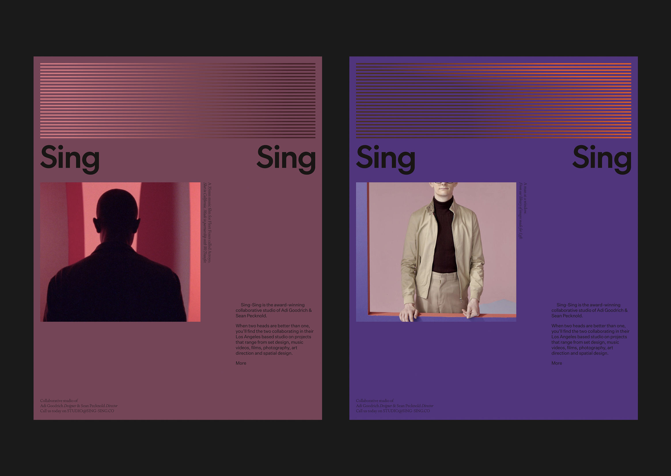 Sing Sing · Fonts in use · Klim Type Foundry