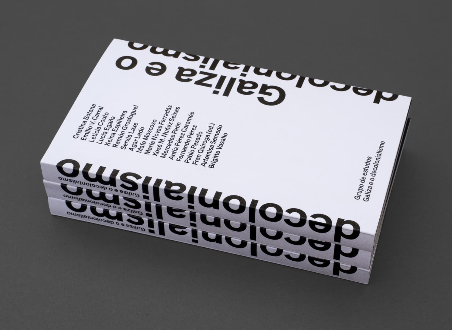 Galiza e o decolonialismo · Fonts in use · Klim Type Foundry